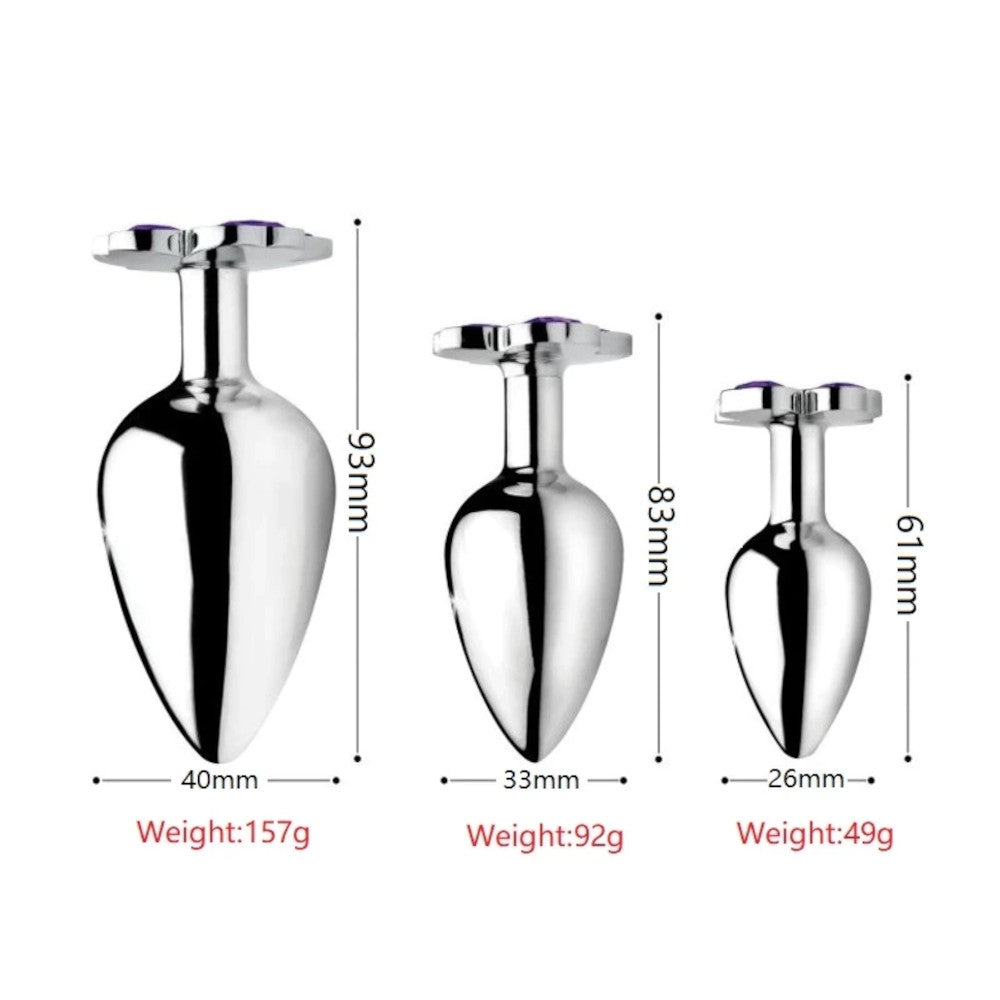 Four Heart Clover Princess Plug – Love Plugs