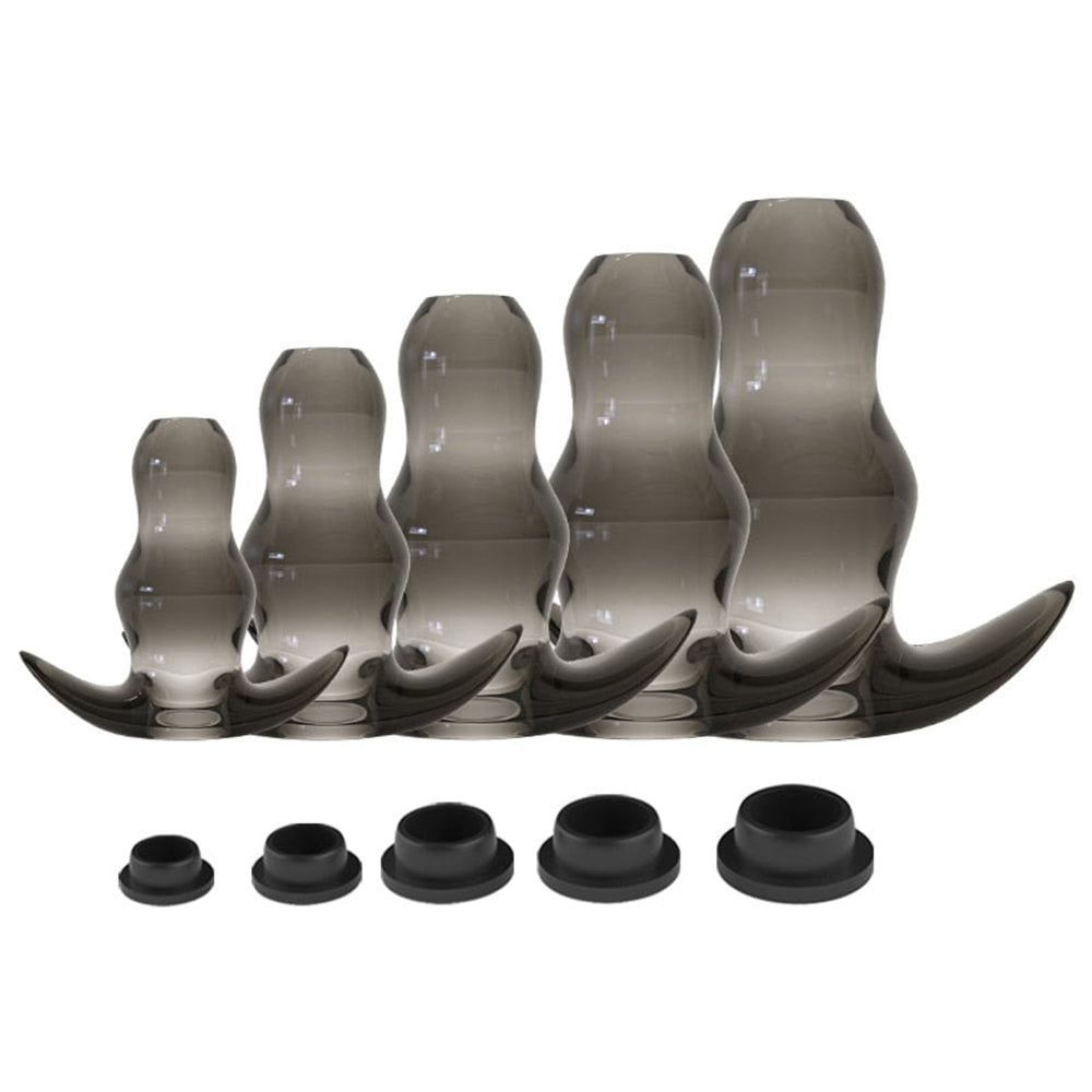 Gray Silicone Hollow Plug – Love Plugs