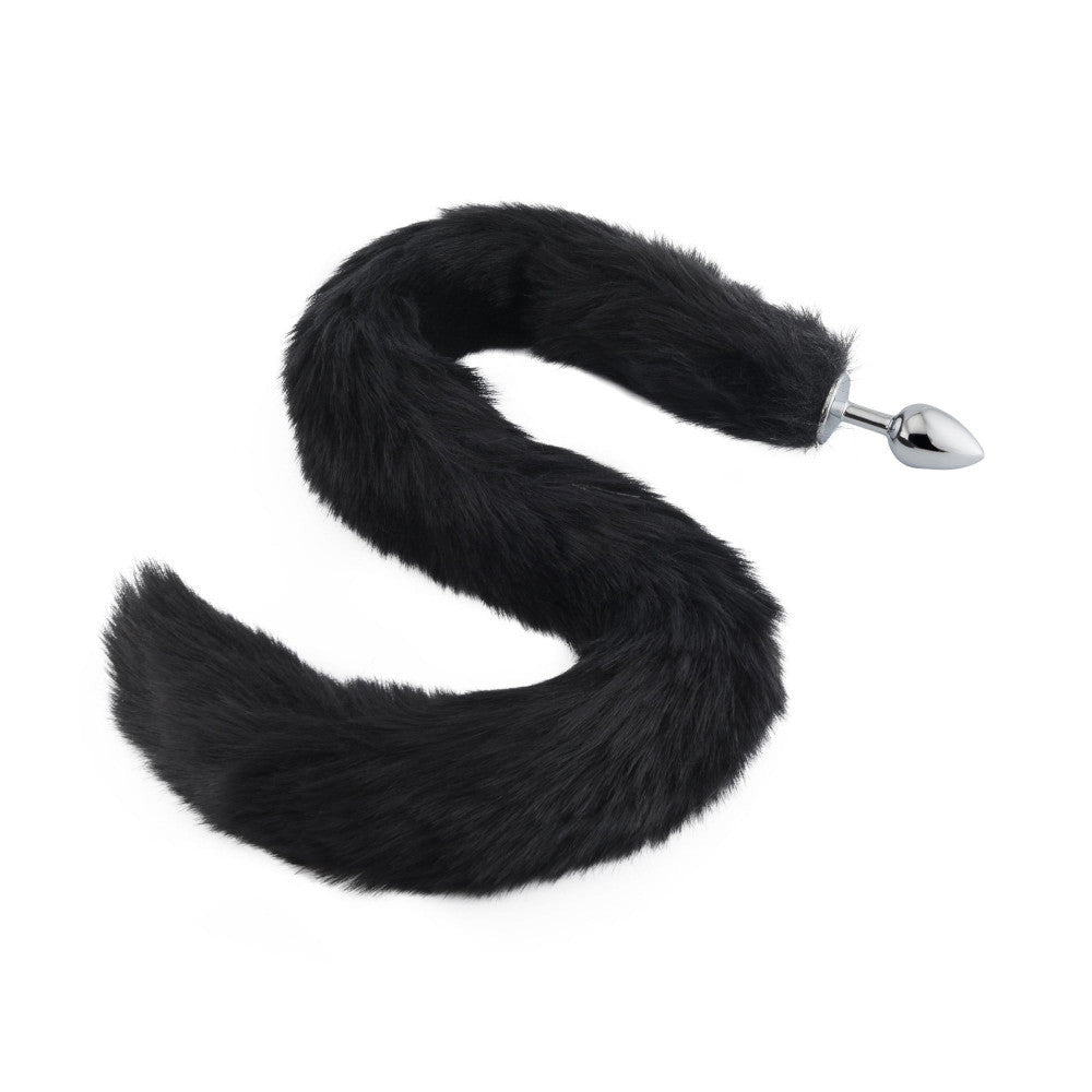 Black Fox Tail 32" – Love Plugs