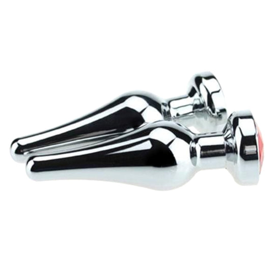 Tapered Steel Beginner Jewelled Plug – Love Plugs